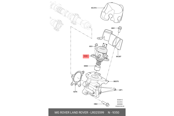 LAND ROVER LR025599 LR025599