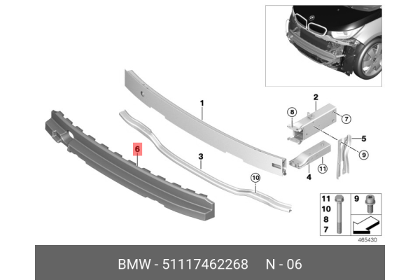 BMW 51117462268 51117462268