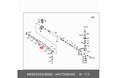 Daimler AG A9472680432 A9472680432