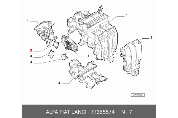 FIAT 77365574 77365574