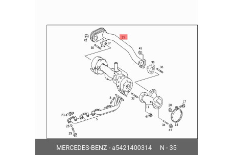 Daimler AG A5421400314 A5421400314