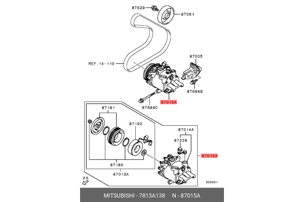MITSUBISHI 7813A138 7813A138