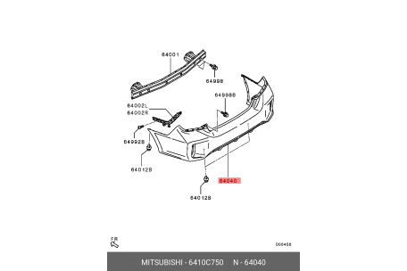 MITSUBISHI 6410C750 6410C750