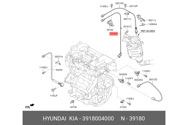 Hyundai / KIA 3918004000 3918004000