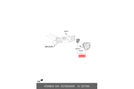 Hyundai / KIA 52730-A0000 52730-A0000
