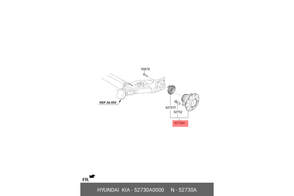 Hyundai / KIA 52730-A0000 52730-A0000