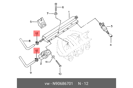 VAG N90686701 N90686701