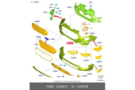 FORD 2493017 2493017