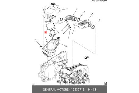 GM 19239713 15036141,19239713,8-15036-141-0