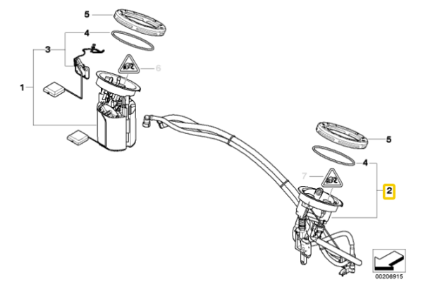BMW 16117159158 16 11 7 170 090