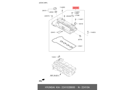 Hyundai / KIA 224102B800 224102B800