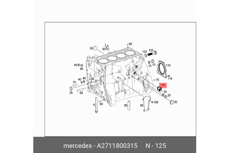 Daimler AG A2711800315 A2711800315