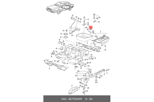 VOLKSWAGEN 867955499 867955499