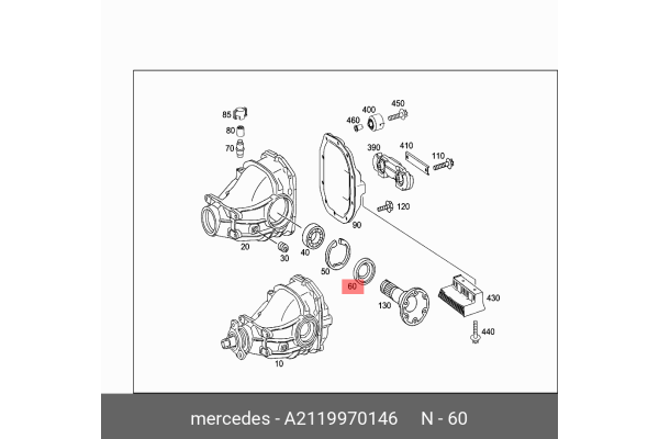 MERCEDES-BENZ A2119970146 A2119970146