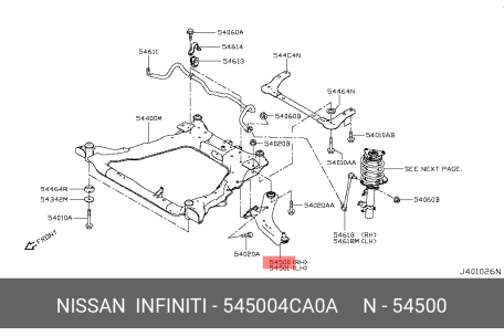 NISSAN UD 545004CA0A 545004CA0A