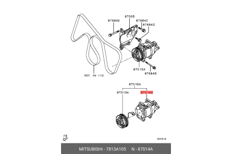 MITSUBISHI 7813A105 7813A105