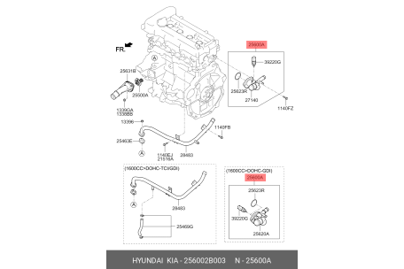 HYUNDAI 256002B003 256002B003