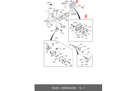 ISUZU 8980343280 8980343280