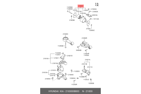 HYUNDAI 21830-0B800 21830-1C800,21830-1C700