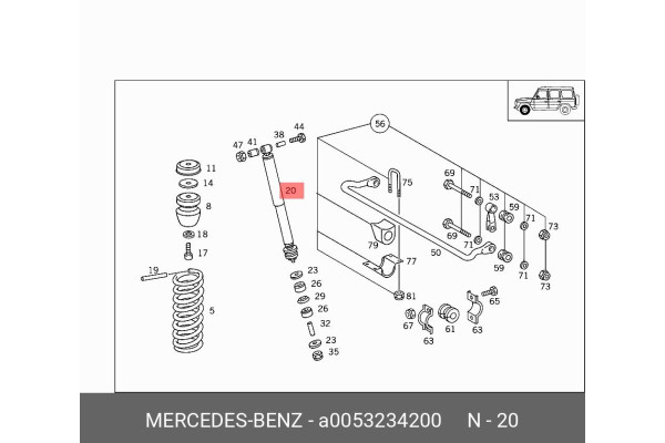 Daimler AG 0053234200 0053234200