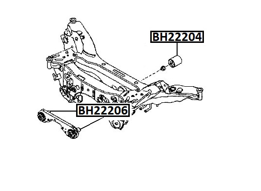 JIKIU BH22206 55419-JD60C_BH,55419-JD60B_BH,55419-4BA0A_BH,55 41 9JD 60C_BH