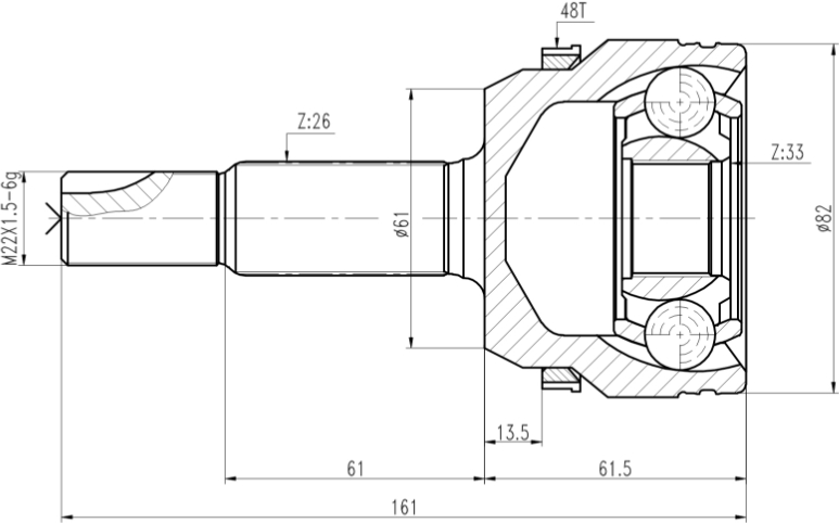 JIKIU JC21106 43470-8Z239_JCO,43470-8Z280_JCO,43470-8Z111_JCO,43470 ...