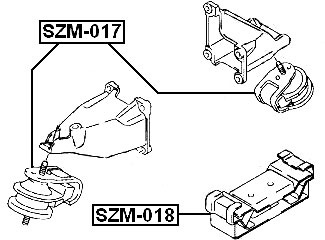 FeBest SZM-017 11610-66J00,11610-65J02
