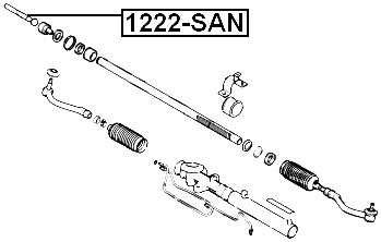 FeBest 1222-SAN 57724-2B000,57724-2T000