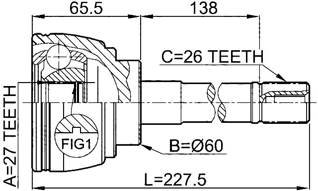 JIKIU JC21010 43460-29285