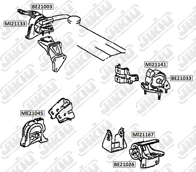 JIKIU MI21167 12372-15200