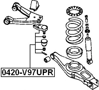 FeBest 0420-V97UPR MR508130,4110A073