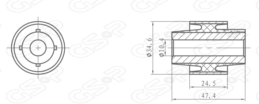 GSP 516583 51455-S04-005,51450-S04-023_BH,51460-S04-013_BH,51450-S10-010_BH