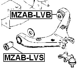 FeBest MZAB-LVB LA12-34-300B_BH,LA1234350B_BH