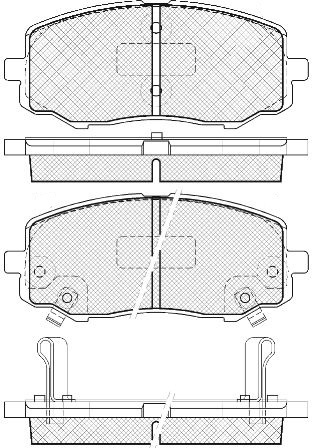 NiBK PN0448 58101-0XA00,58101-1JA60