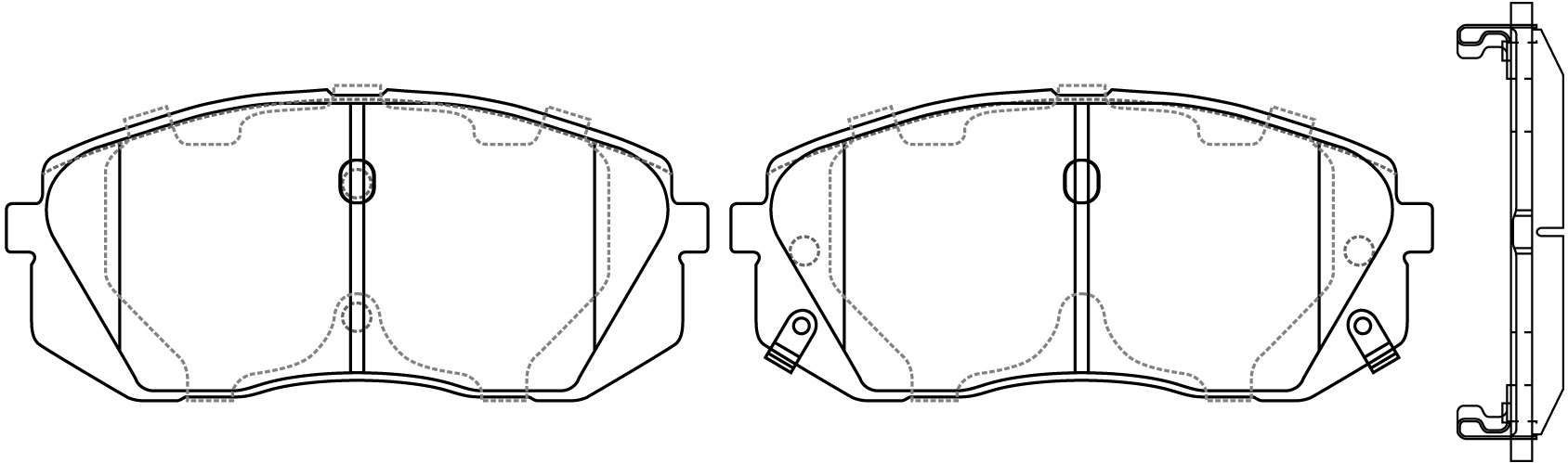 NiBK PN0052 58101-2SA50,58101-2SA70,K581012SA70,58101-2SA51,58101-C1A20