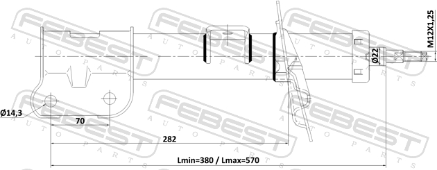 FeBest 12110012FR 54661-2W200,546614Z100