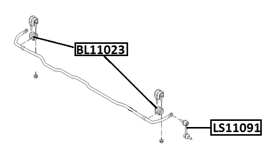 JIKIU BL11023 55513-2B200,55513-2S100
