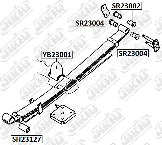 JIKIU SR23002 MB584531,MB111071