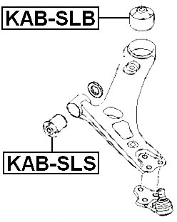 FeBest KAB-SLB 54584-2S000,54584-D3000,54584-2T000,54584-A6000,54584 ...
