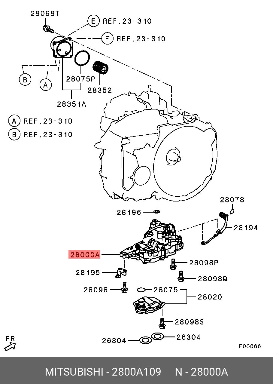 MITSUBISHI 2800A109 2800A109