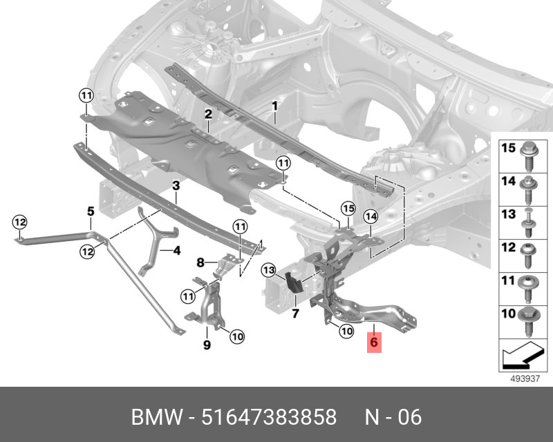 BMW 51647383858 51647383858