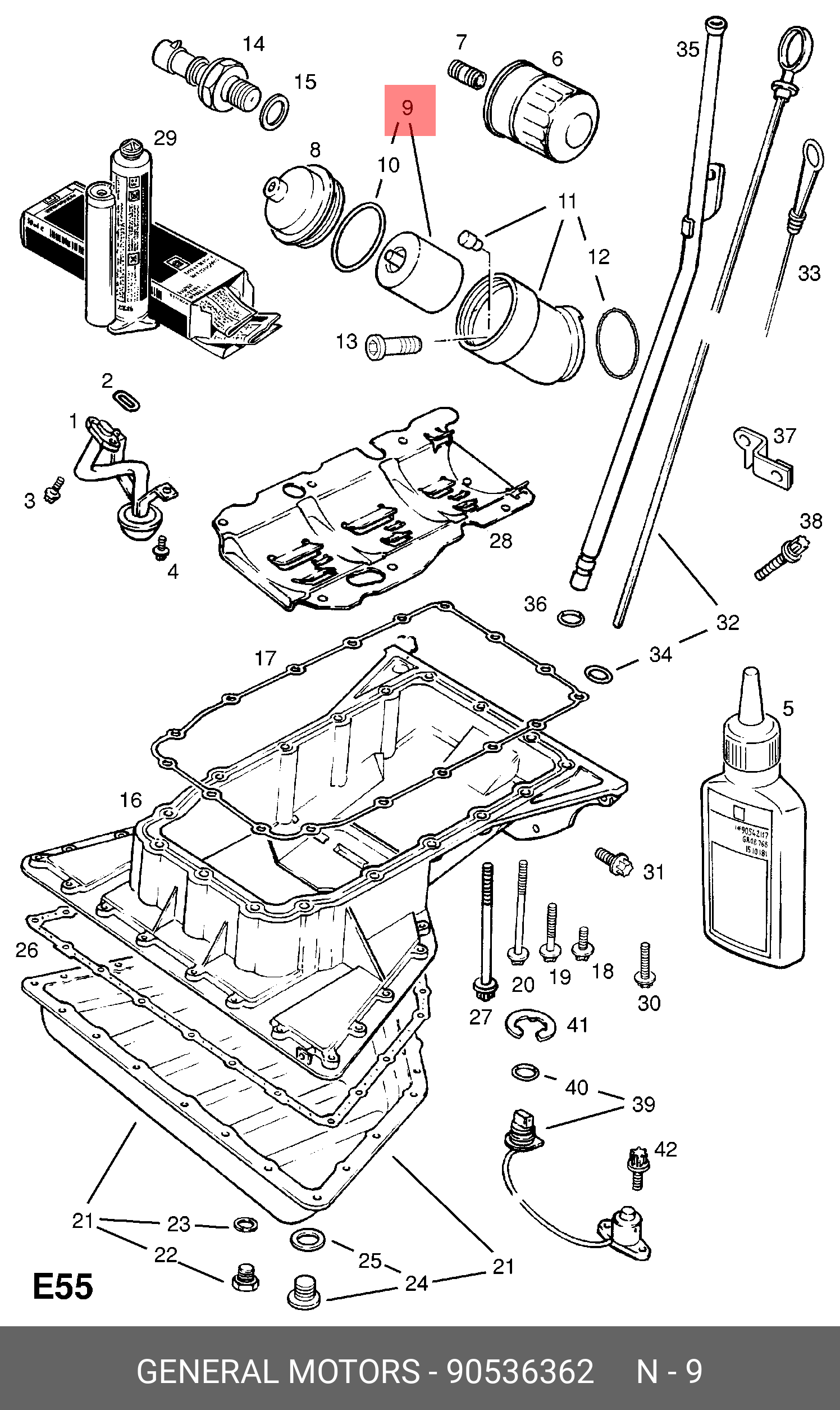GM 90536362 9192426,90536362,21018826