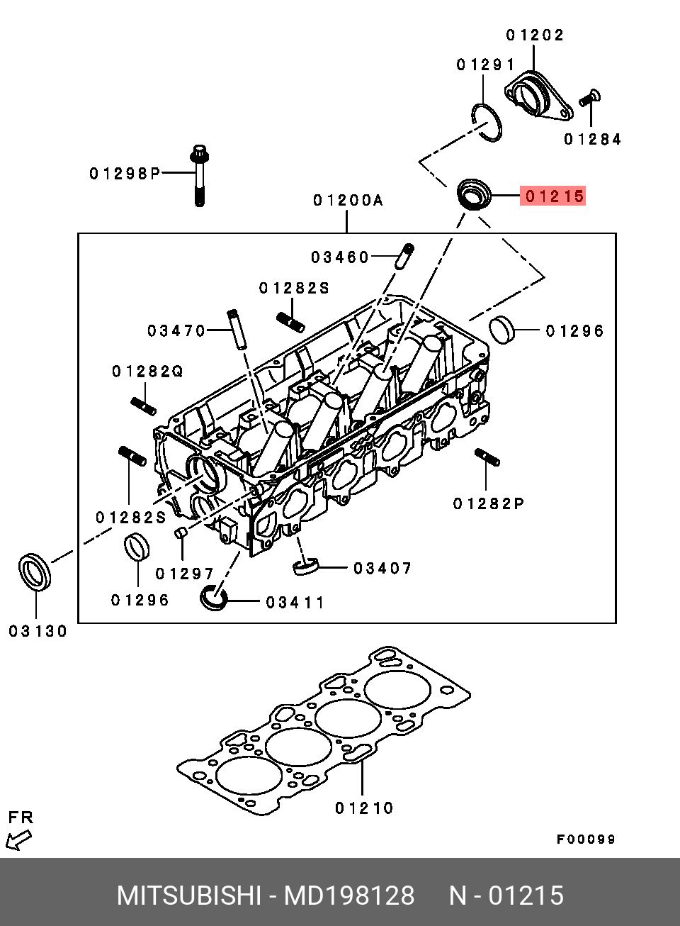 MITSUBISHI MD198128 MD198128