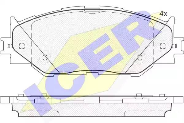 ICER 181750 04465-53040,04465-53020