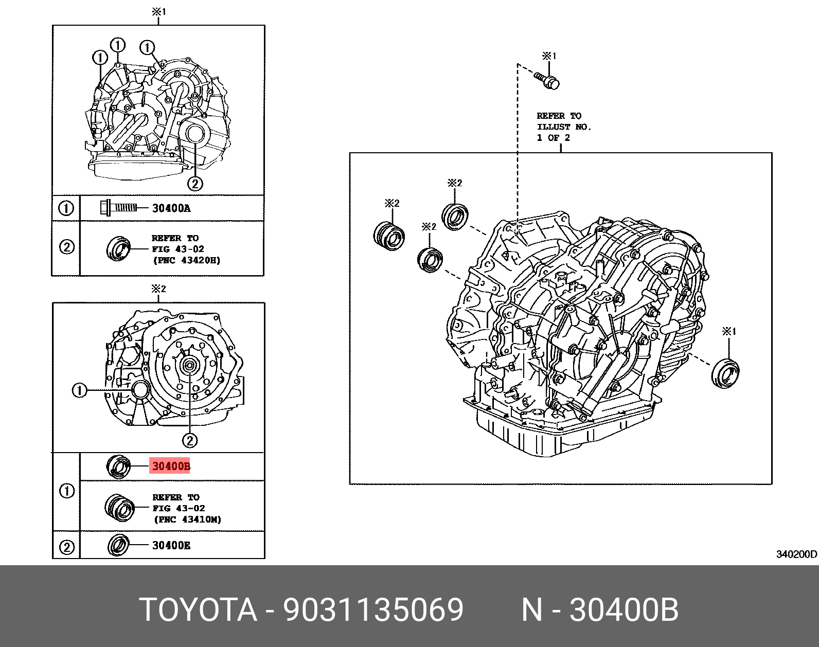 TOYOTA 90311-35069 90311-35033