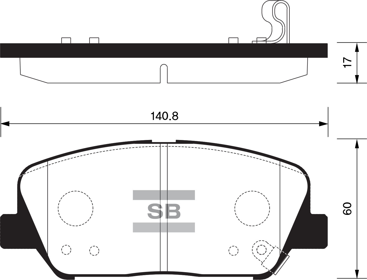 SANGSIN SP1403 58101-2MA00,58101-2TA20,58101-2TA21
