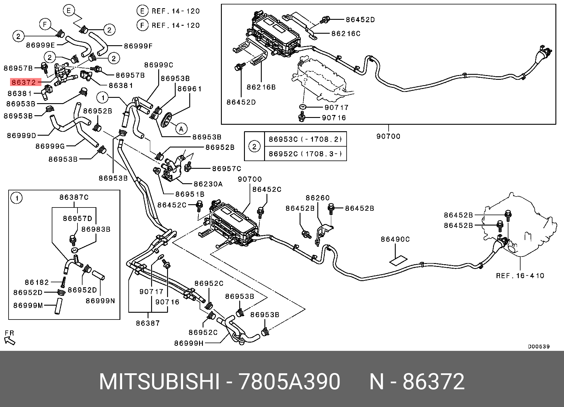 MITSUBISHI 7805A390 7805A390
