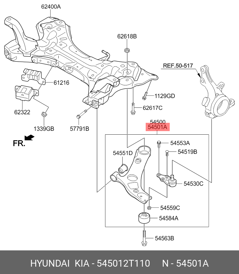 Hyundai / KIA 54501-2T110 54501-2T110
