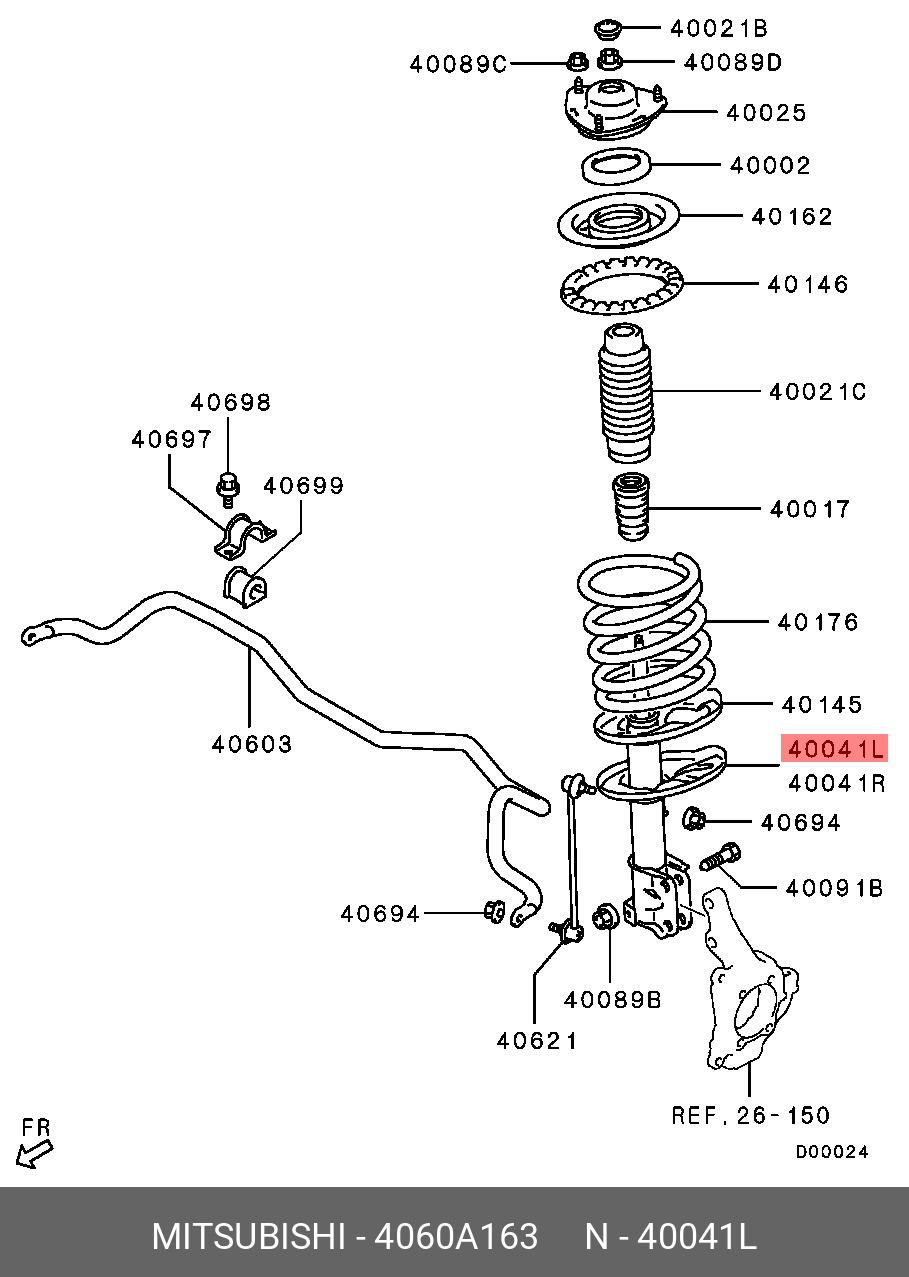 MITSUBISHI 4060A163 4060A163,4060A271
