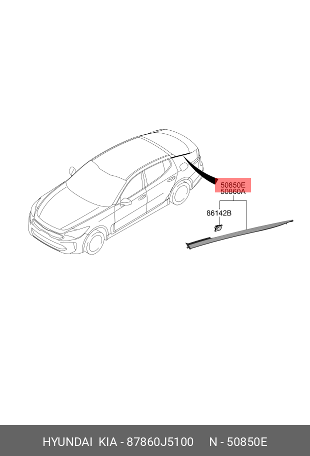 Hyundai / KIA 87860J5100 87860J5100